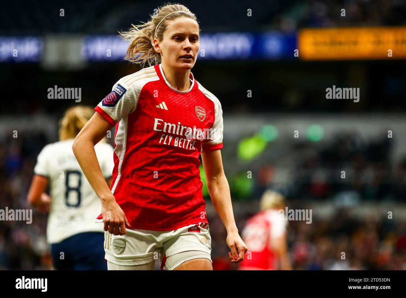 December 16, 2023: Cloe Lacasse (24 Arsenal) during the Barclays FA ...
