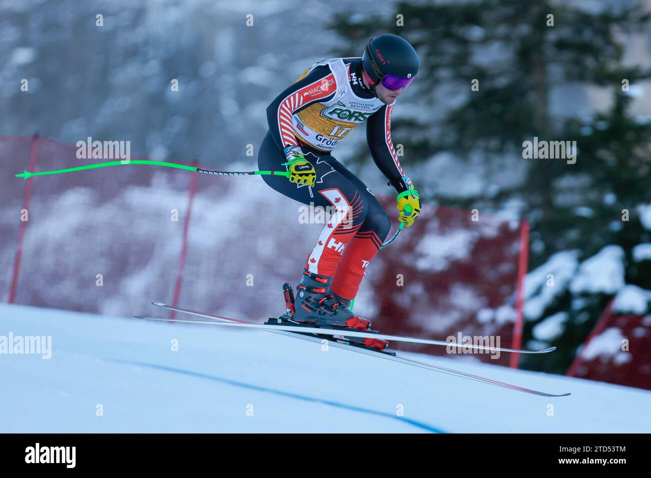 ALPINE SKIING - FIS WC 2023-2024 Men's World Cup Downhill Image shows: Alexander Cameron (CAN ...