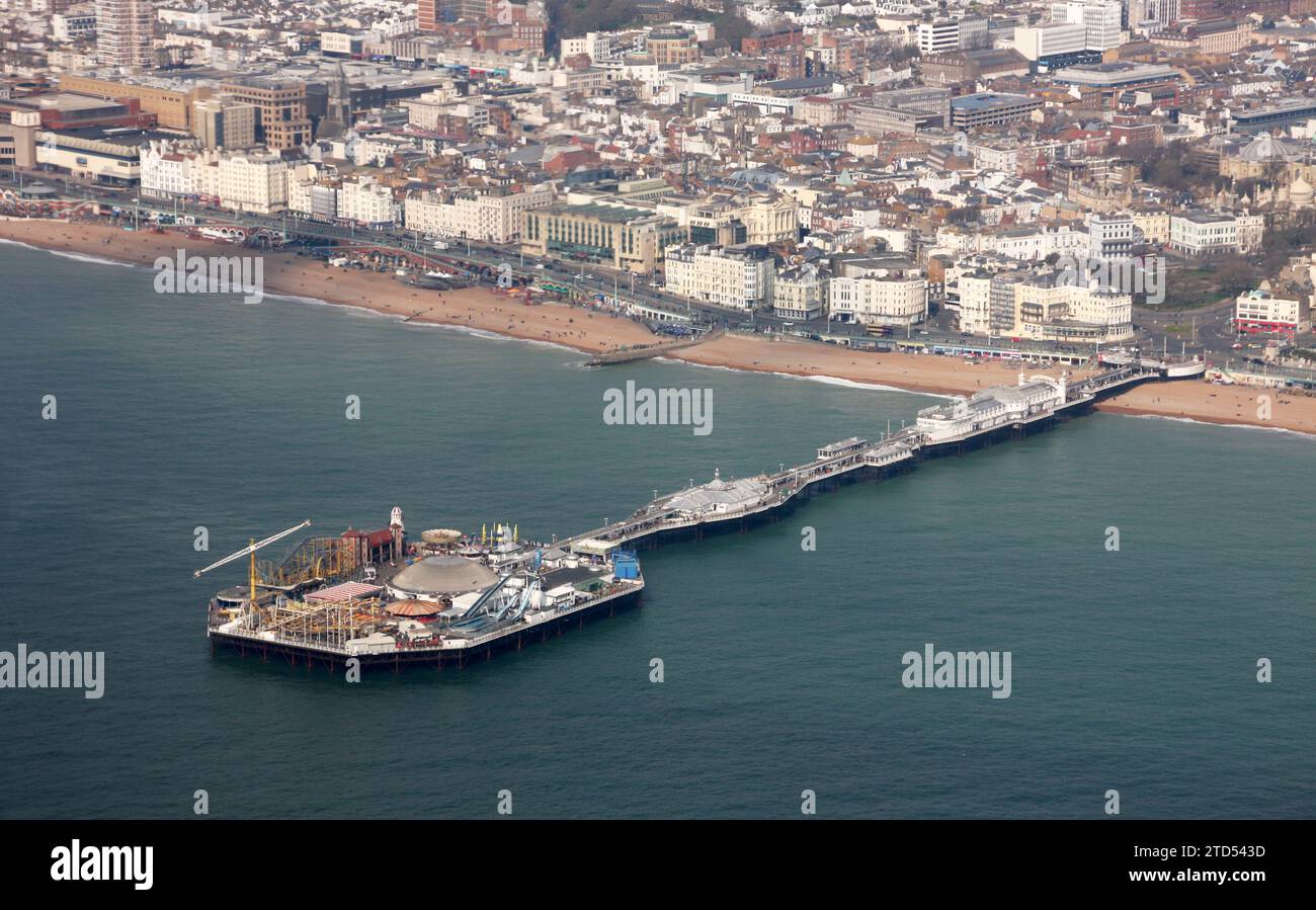Palace pier from the air hi-res stock photography and images - Alamy