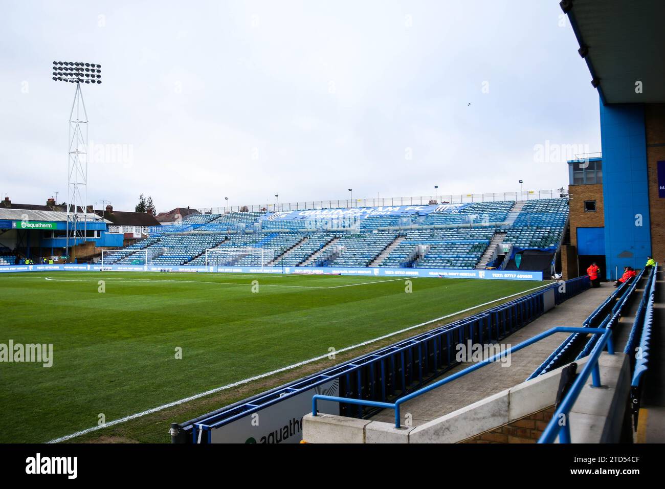 A general view of the stadium ahead of the Sky Bet League Two match at ...