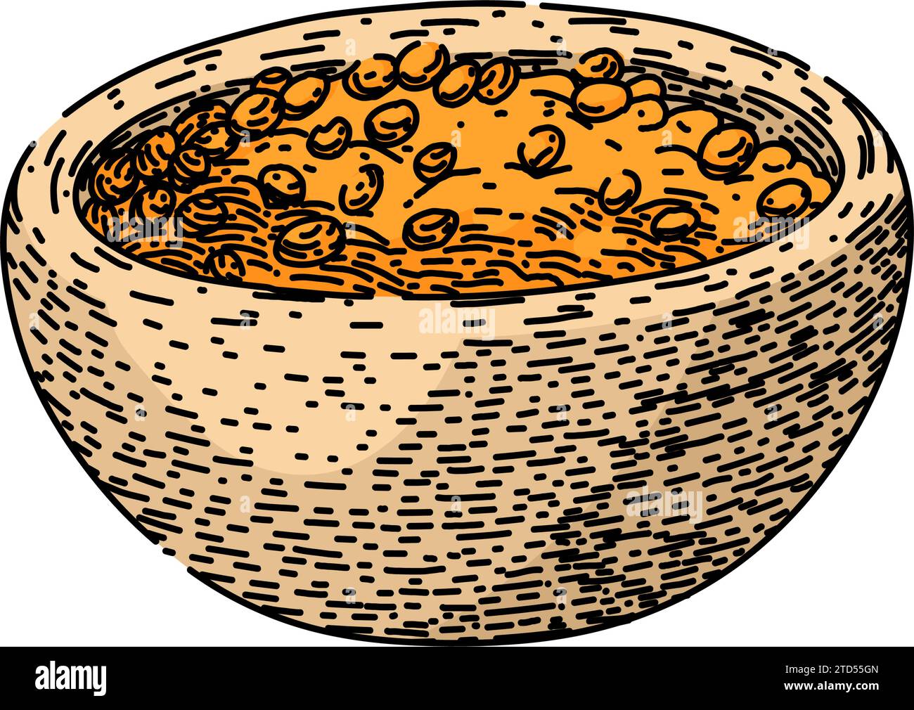 healthy lentils sketch hand drawn vector Stock Vector Image & Art - Alamy