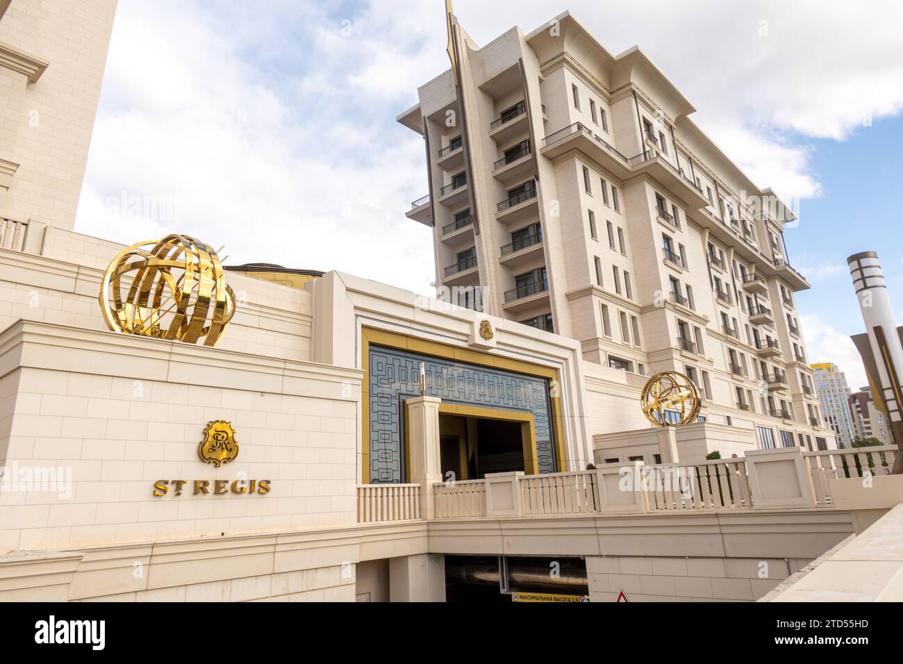 St Regis Astana hotel Kazakhssn Stock Photo - Alamy