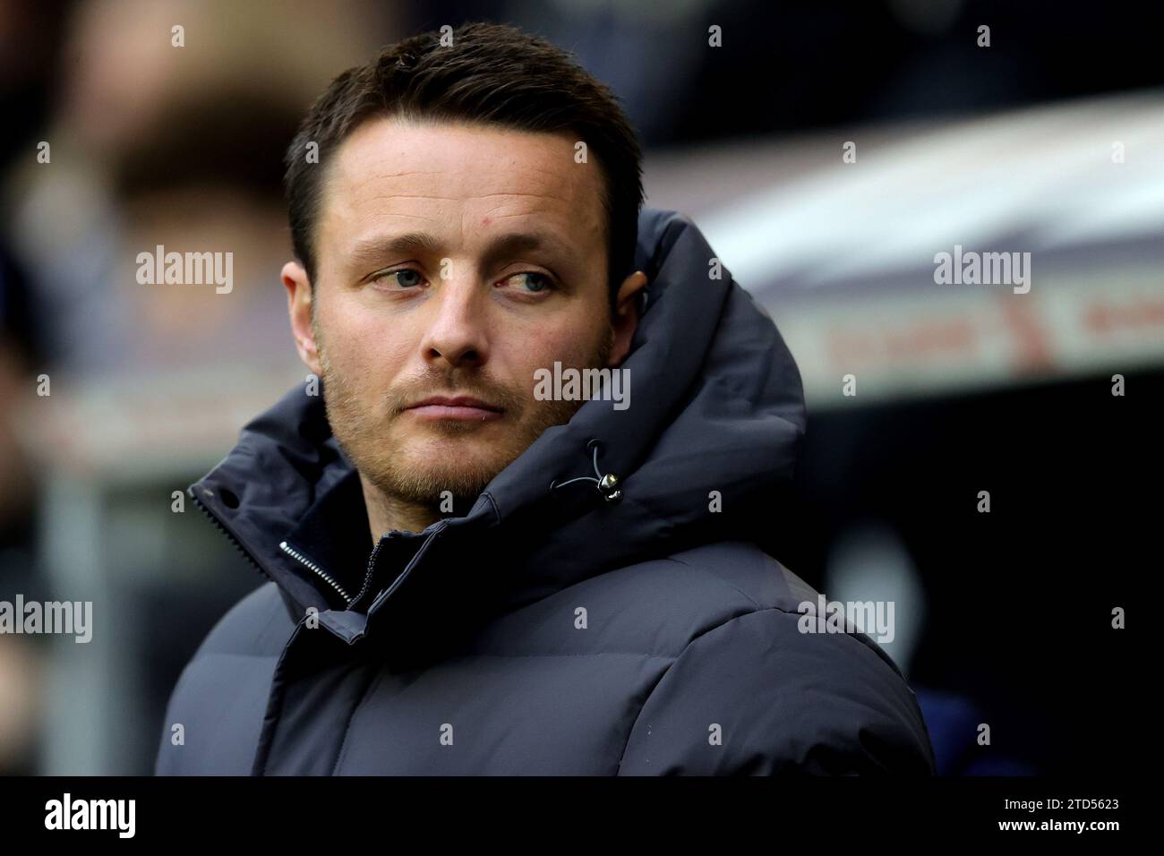 Millwall manager Joe Edwards before the Sky Bet Championship match at ...
