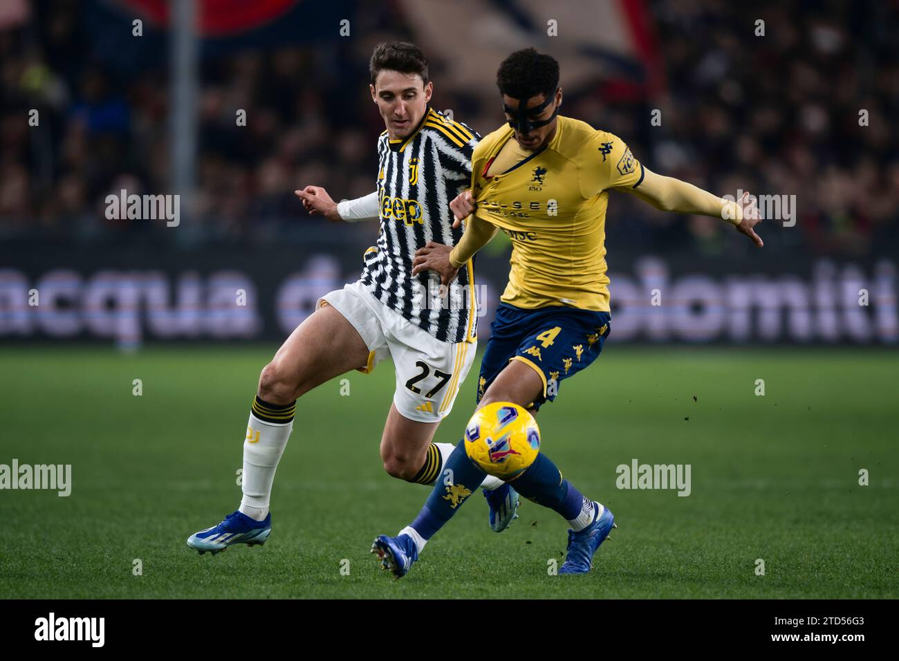 Genoa, Italy. 15 December 2023. Koni De Winter of Genoa CFC competes ...