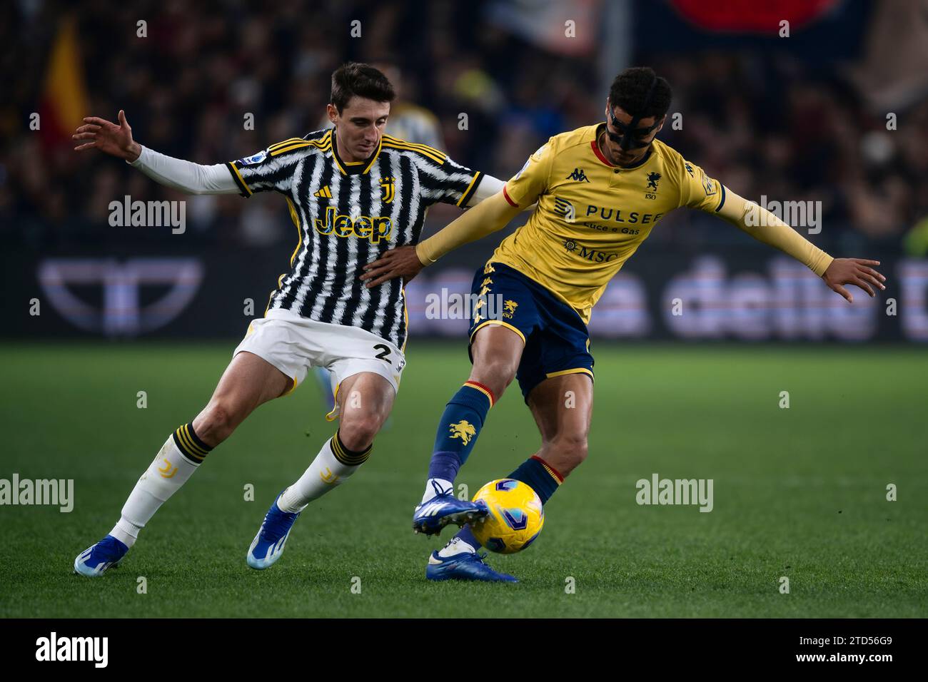 Genoa, Italy. 15 December 2023. Koni De Winter of Genoa CFC competes ...
