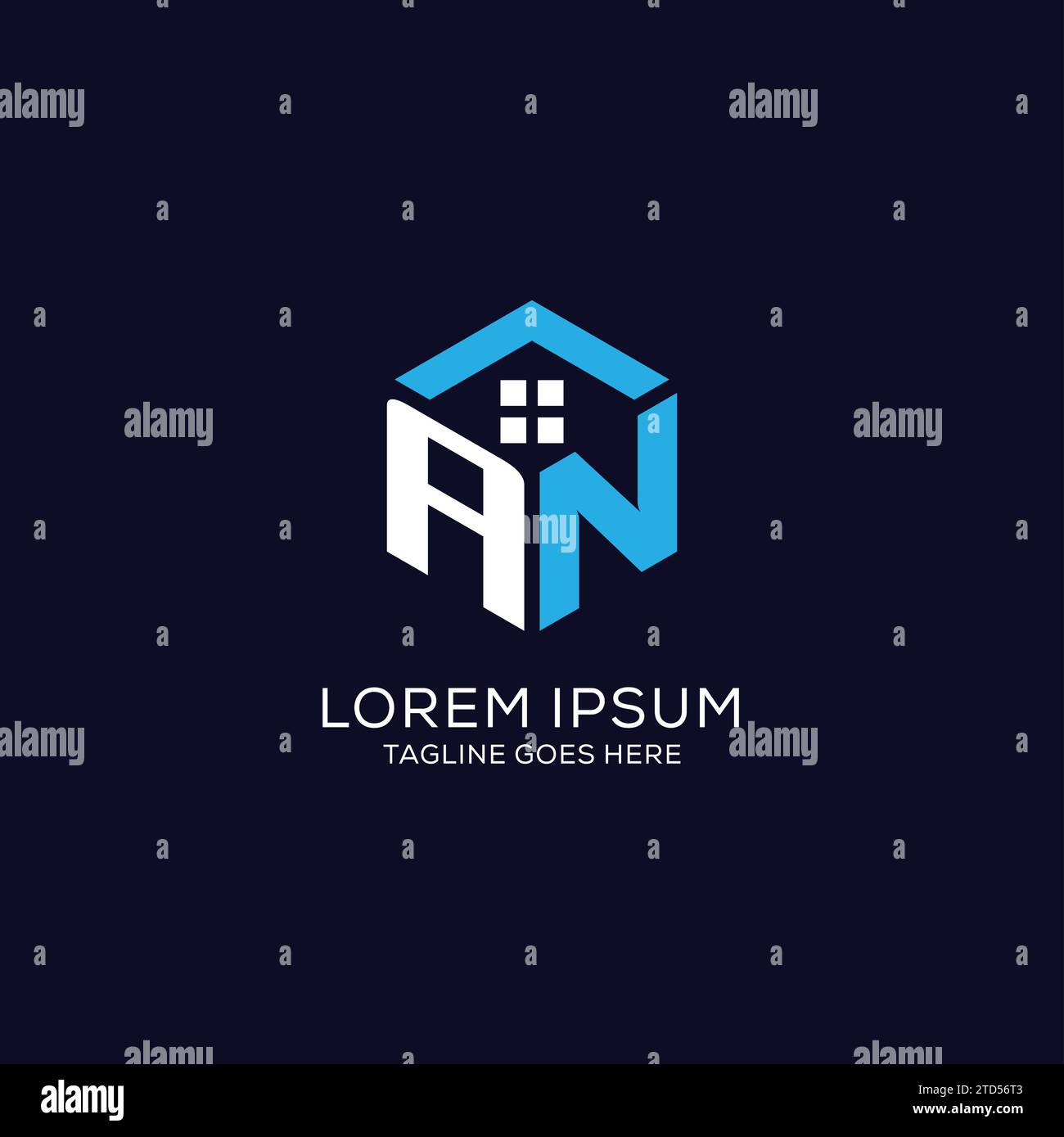 Elegant home logo Stock Vector Images - Alamy