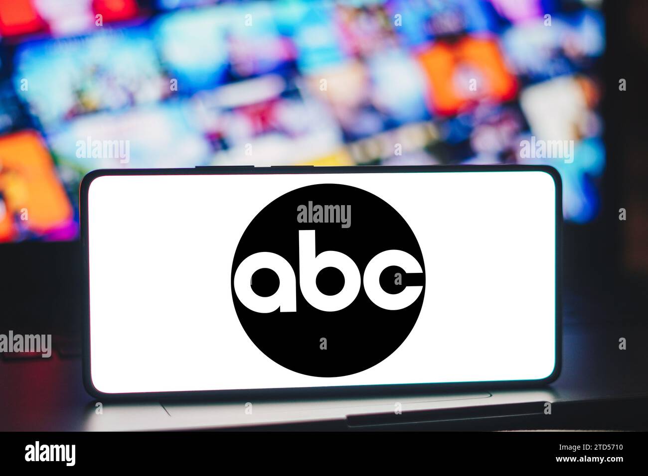 In this photo illustration, the American Broadcasting Company (ABC ...