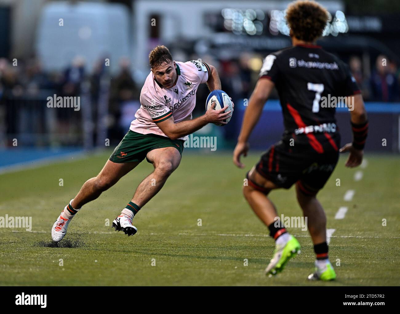 Barnet. United Kingdom. 16 December 2023. EPCR Challenge Cup. Saracens ...