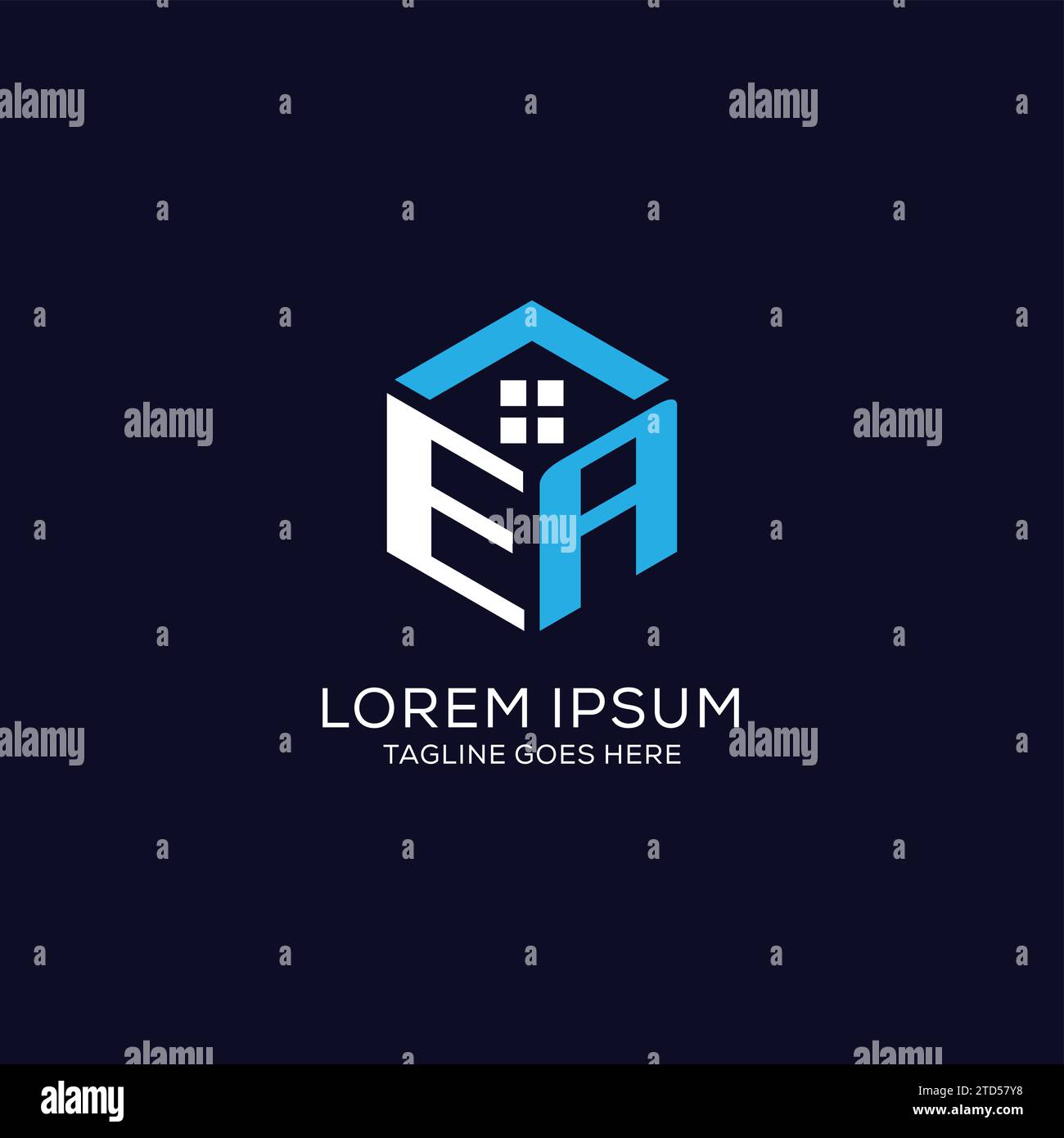 Ea real estate logo hi-res stock photography and images - Alamy