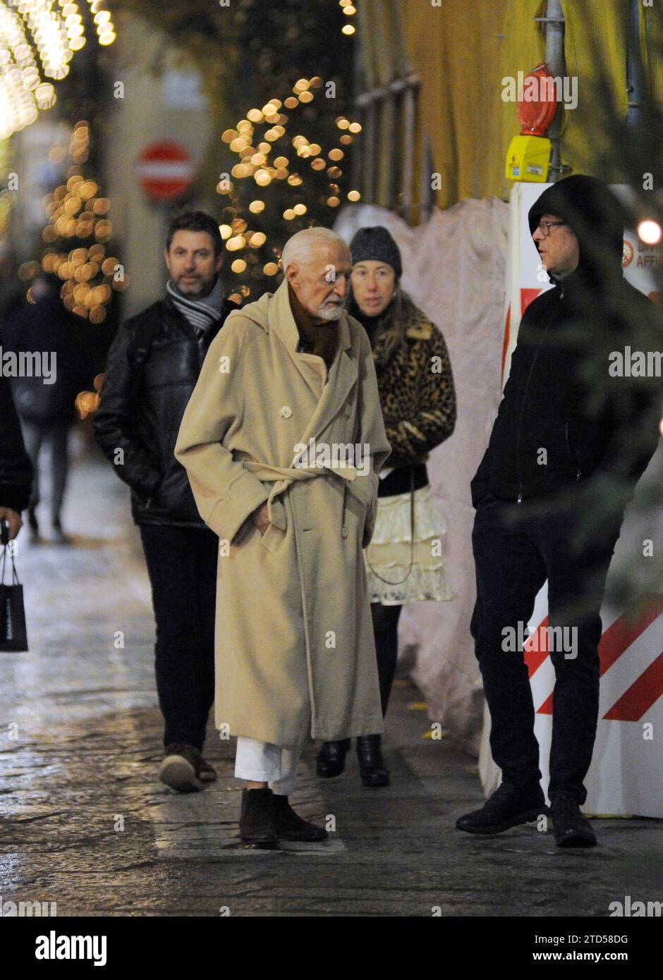 Milan, 16-12-2023 Lorenzo Riva the famous stylist died today at the age ...