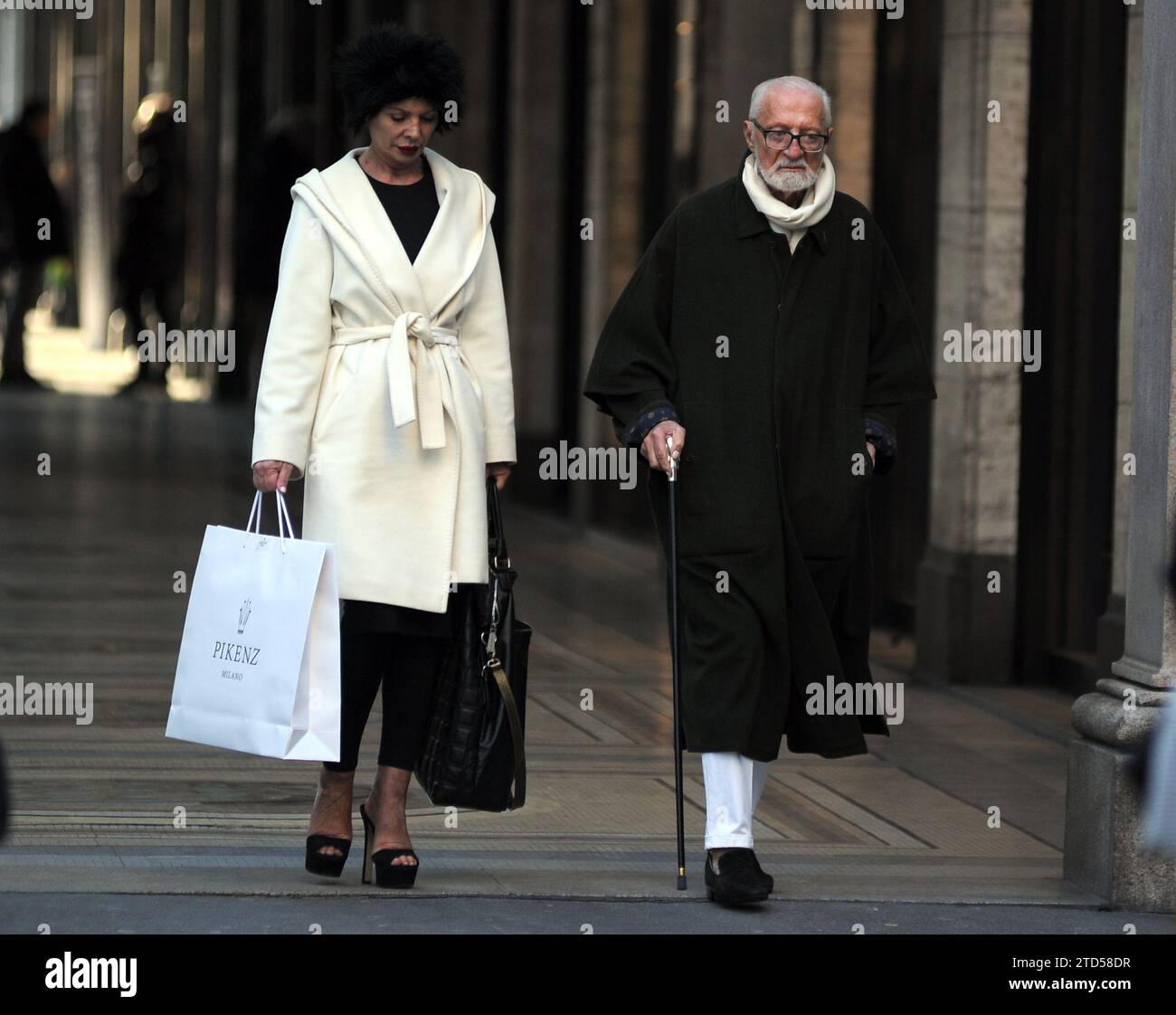 Milan, 16-12-2023 Lorenzo Riva the famous stylist died today at the age ...