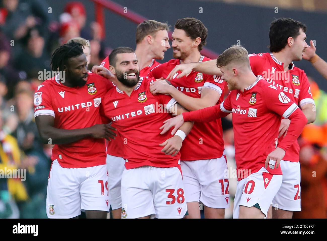 Elliot lee wrexham december 2023 hi-res stock photography and images ...