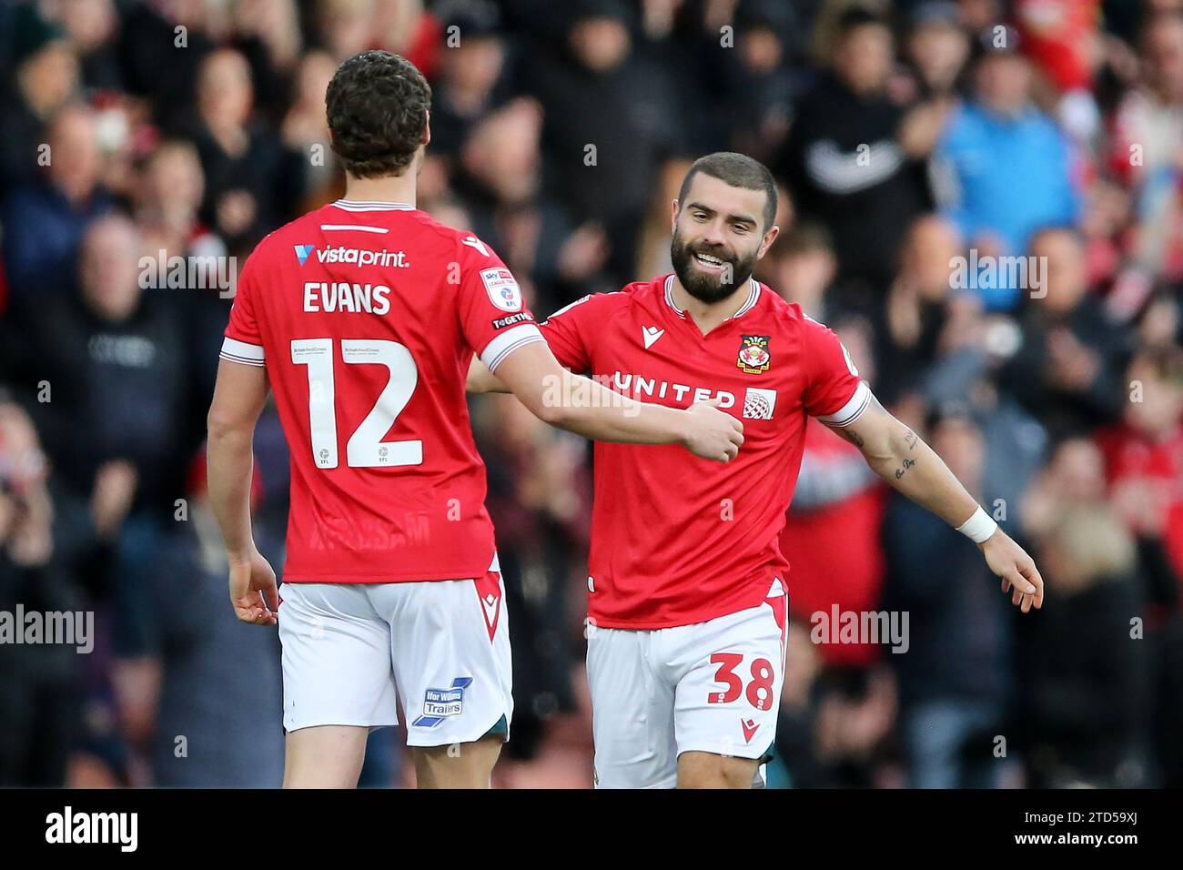 Elliot lee wrexham december 2023 hi-res stock photography and images ...