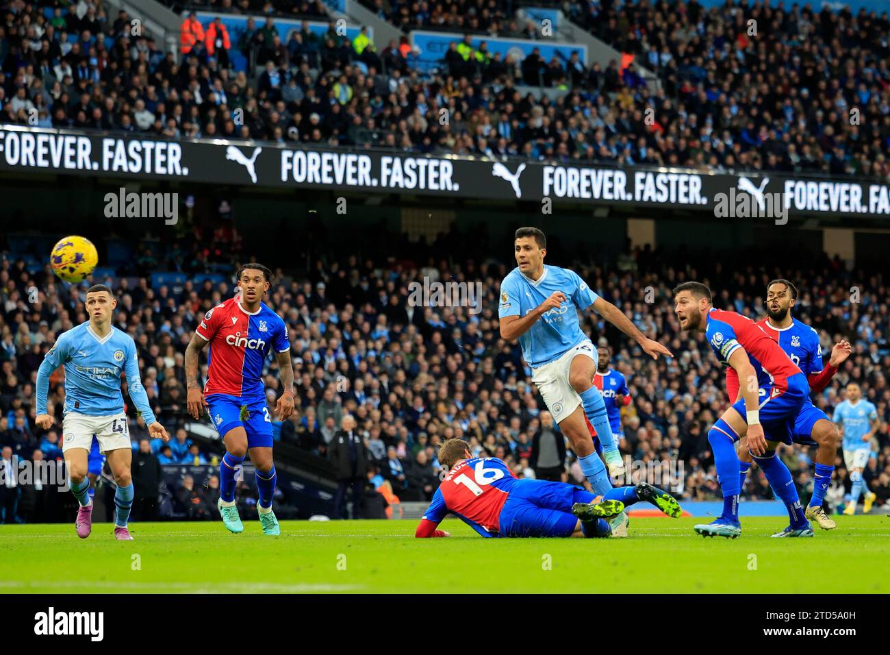 Manchester, United Kingdom, 16th December 2023. Rodrigo #16 of ...