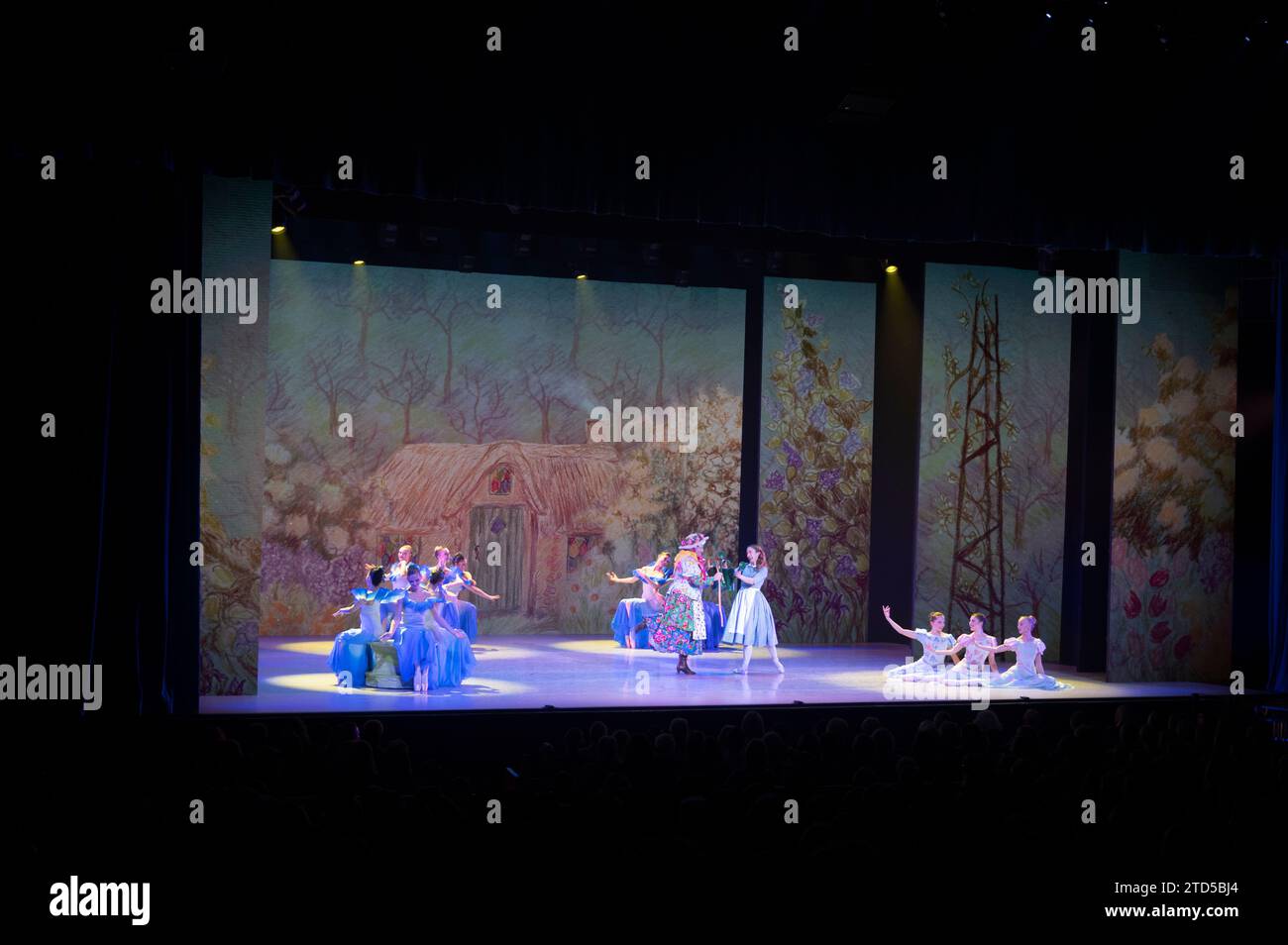 A ballet performance of The Snow Queen (Snedronningen) was held at the ...