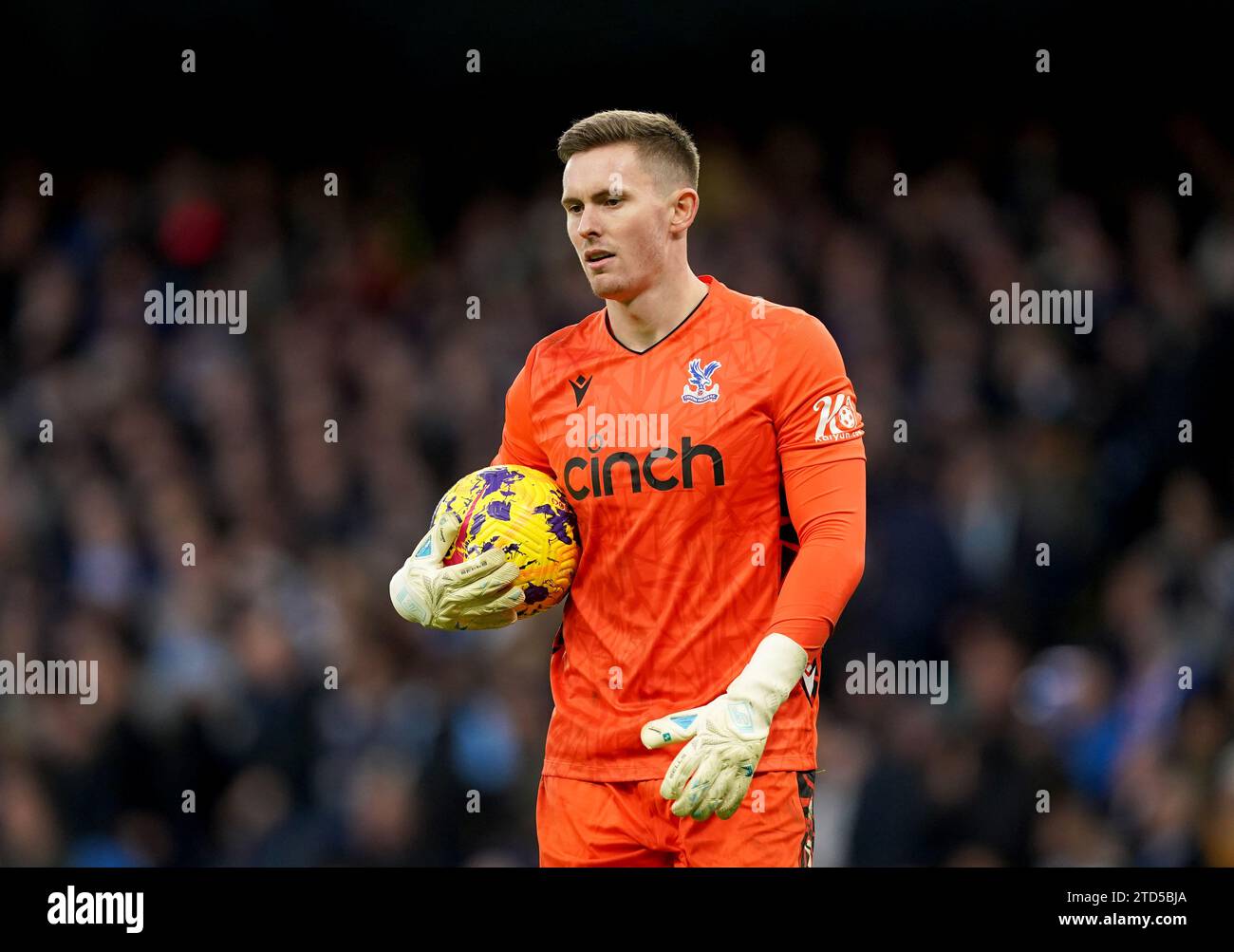 Crystal Palace goalkeeper Dean Henderson during the Premier League ...