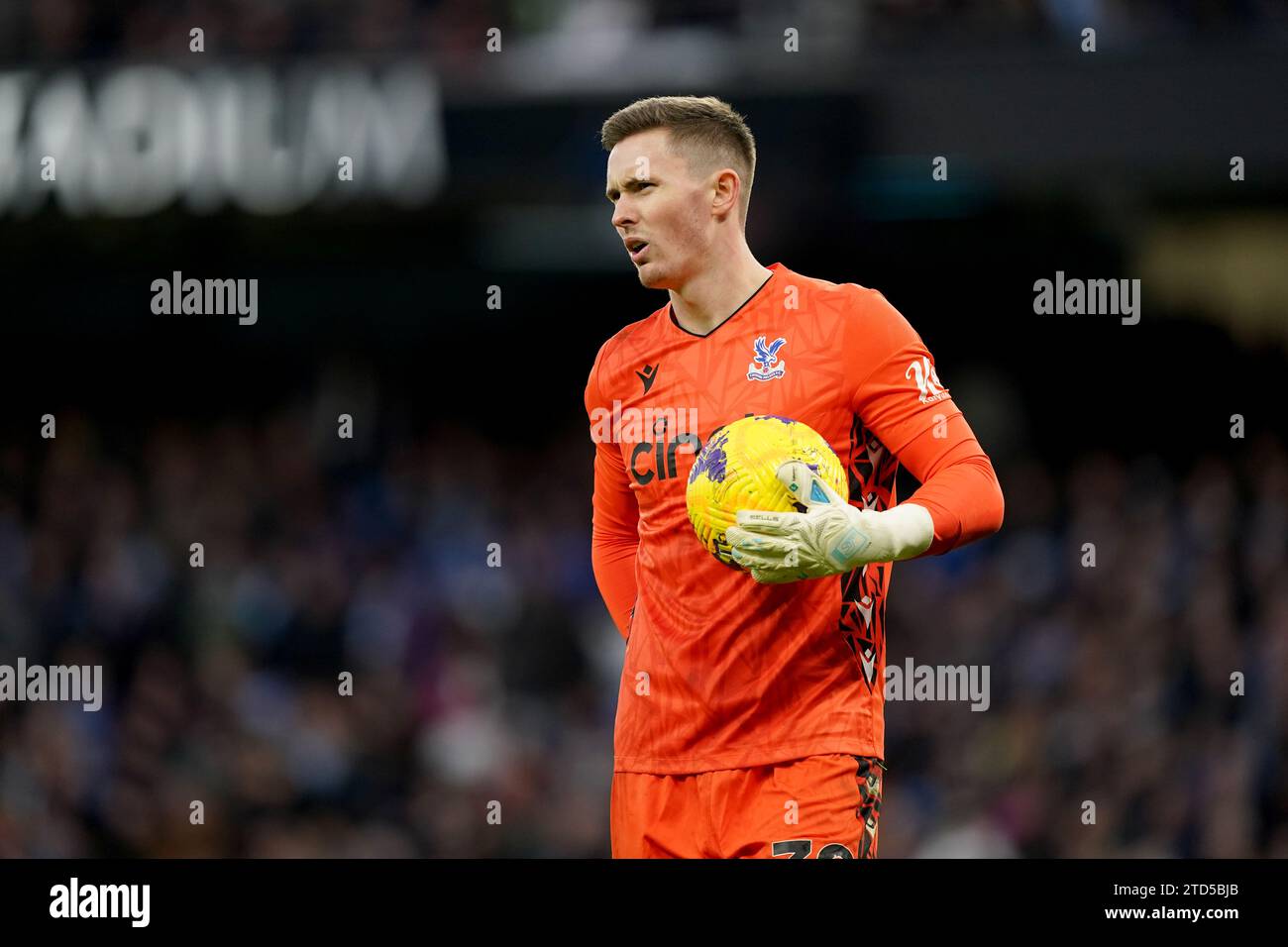 Crystal Palace goalkeeper Dean Henderson during the Premier League ...