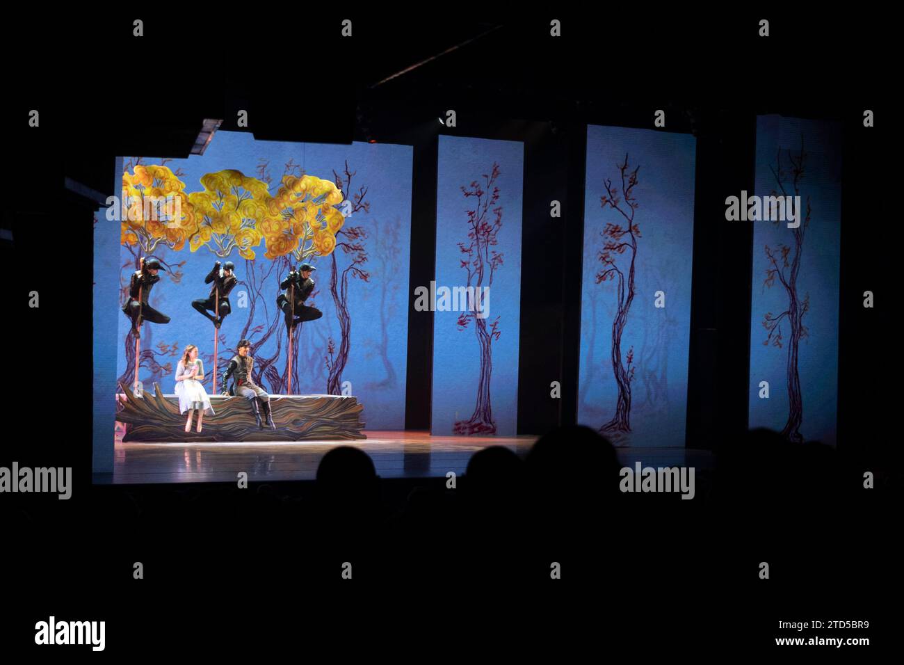 A ballet performance of The Snow Queen (Snedronningen) was held at the ...