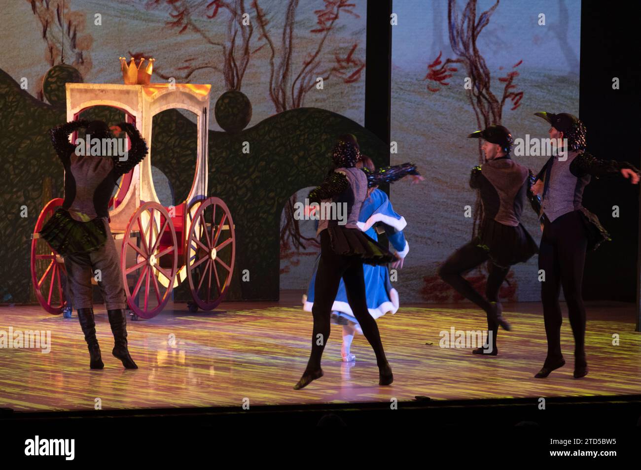 A ballet performance of The Snow Queen (Snedronningen) was held at the ...