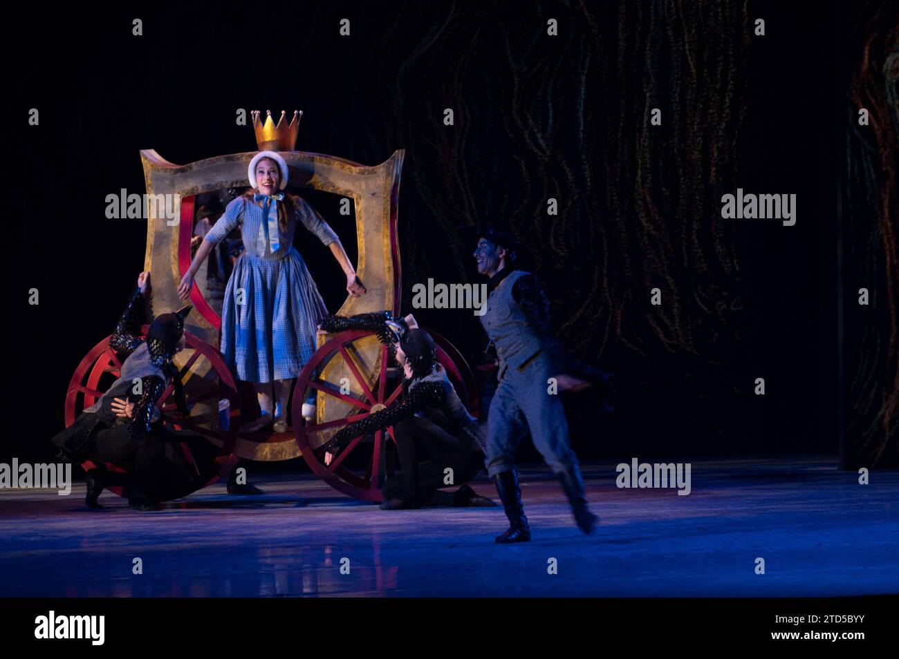 A ballet performance of The Snow Queen (Snedronningen) was held at the ...