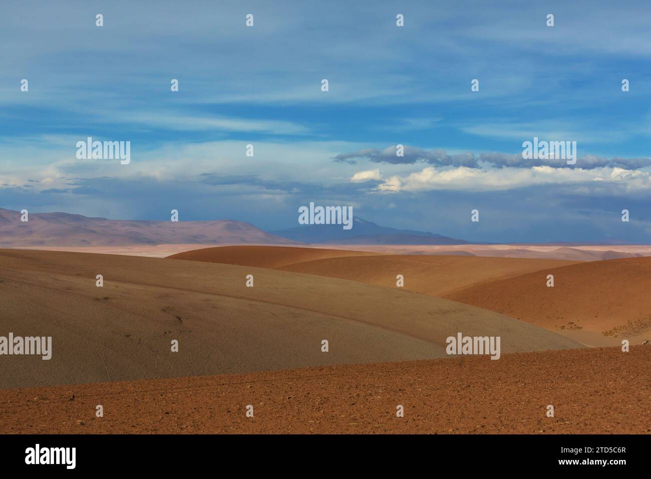 Epic Salvador Dali desert. Unusual natural landscapes in Bolivia Stock ...