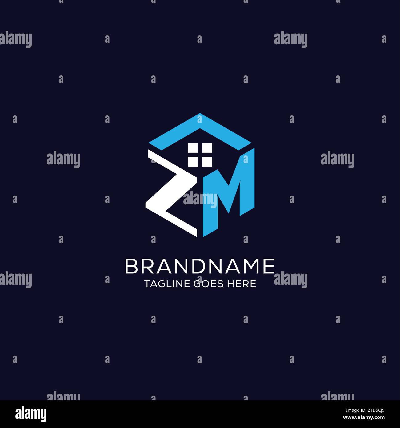 Logo zm Stock Vector Images - Alamy