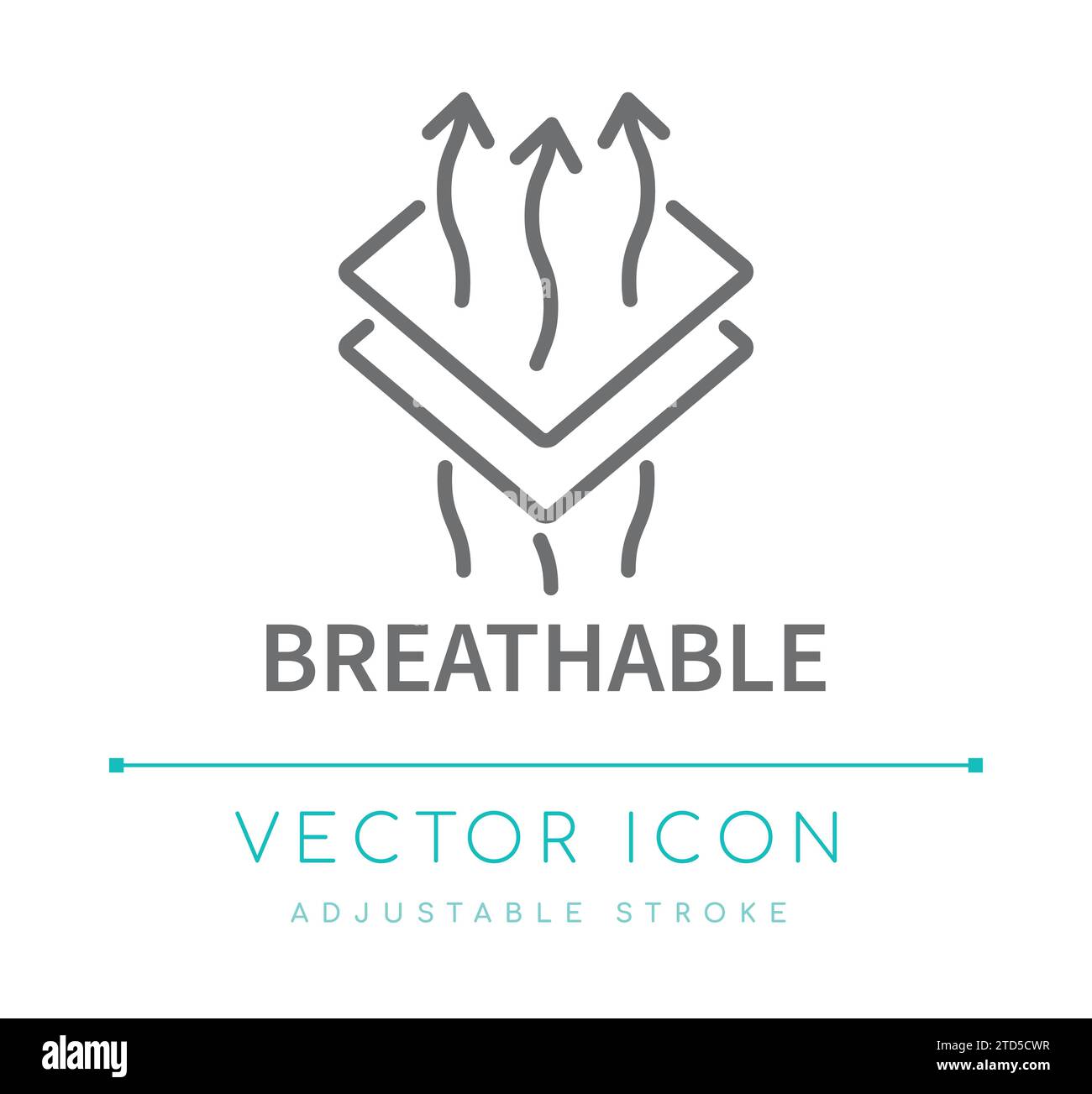 Breathable textile Stock Vector Images - Alamy