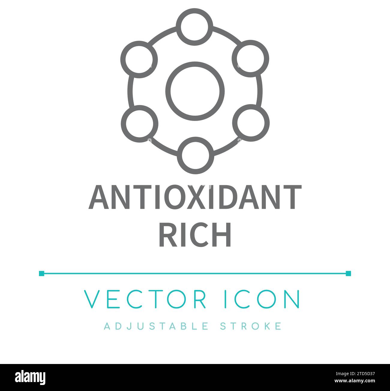 Oxidant Rich Vector Line Icon Stock Vector Image & Art - Alamy