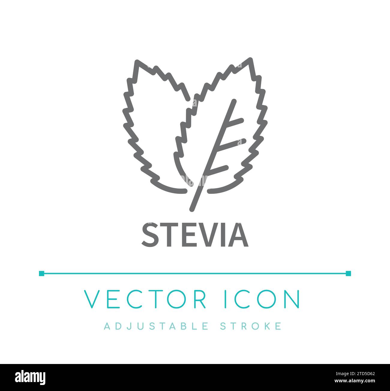 Stevia sweetener Stock Vector Images - Alamy