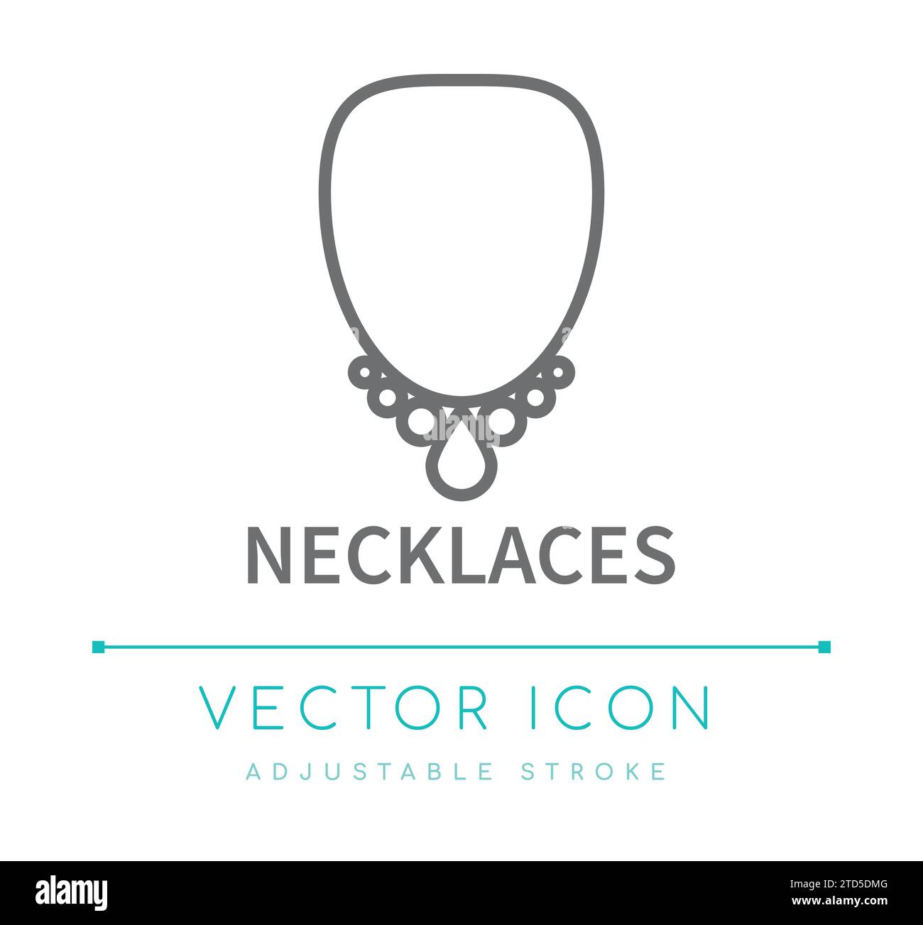 Necklaces Stock Vector Images - Alamy