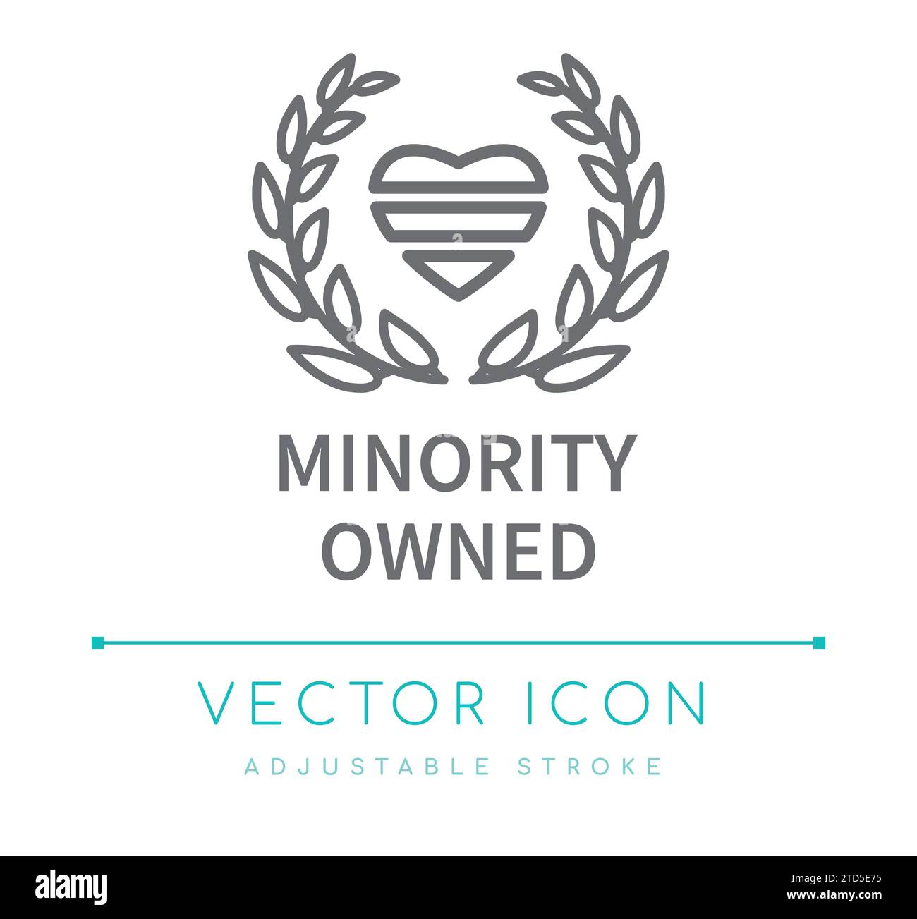 Minority Owned Business Vector Line Icon Stock Vector Image & Art - Alamy