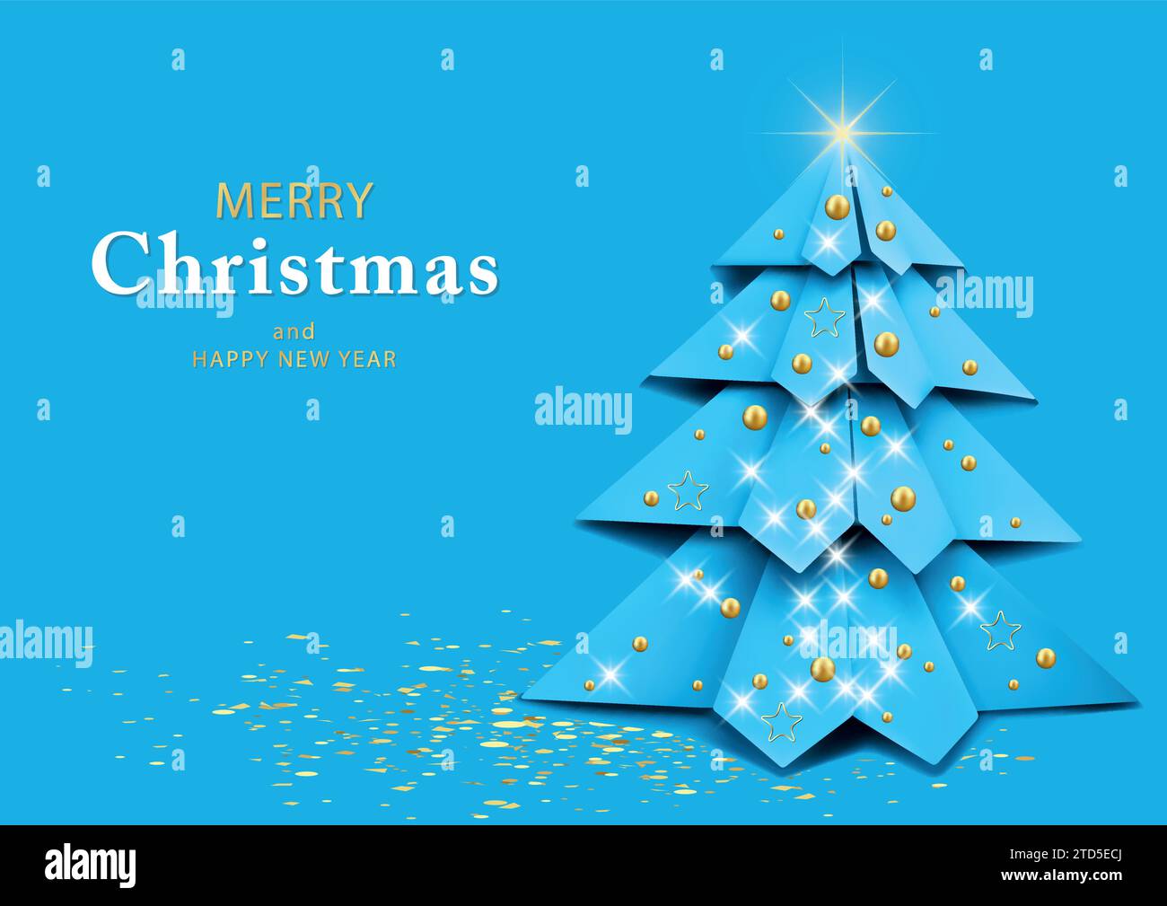Blue christmas ball inscription Stock Vector Images - Alamy