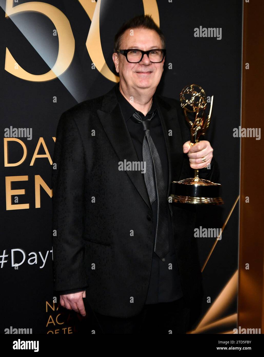 Josh Griffith attending the 50th Daytime Emmy Awards Press Room held at ...