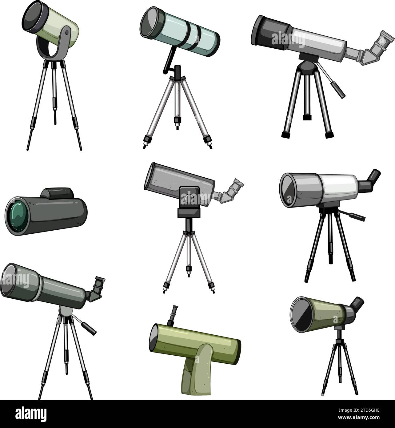 telescope set cartoon vector illustration Stock Vector Image & Art - Alamy telescope set cartoon vector illustration Stock Vector Image & Art - Alamy