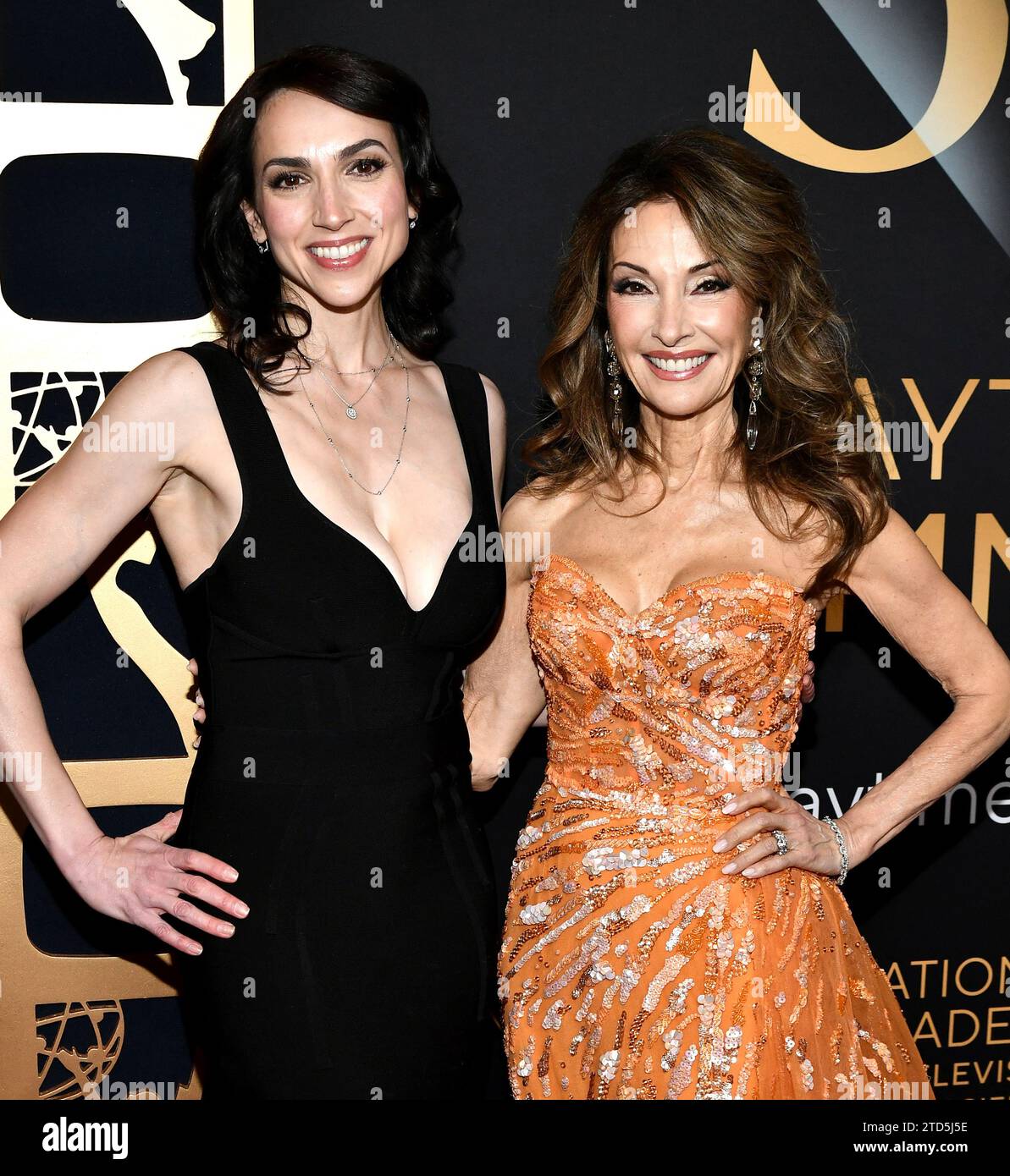 Los Angeles, USA. 15 December, 2023. Eden Riegel and Susan Lucci ...