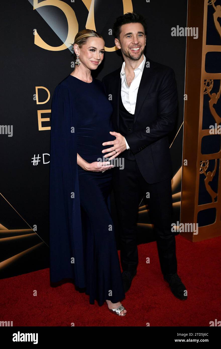 Los Angeles, USA. 15 December, 2023. Billy Flynn and wife Gina ...