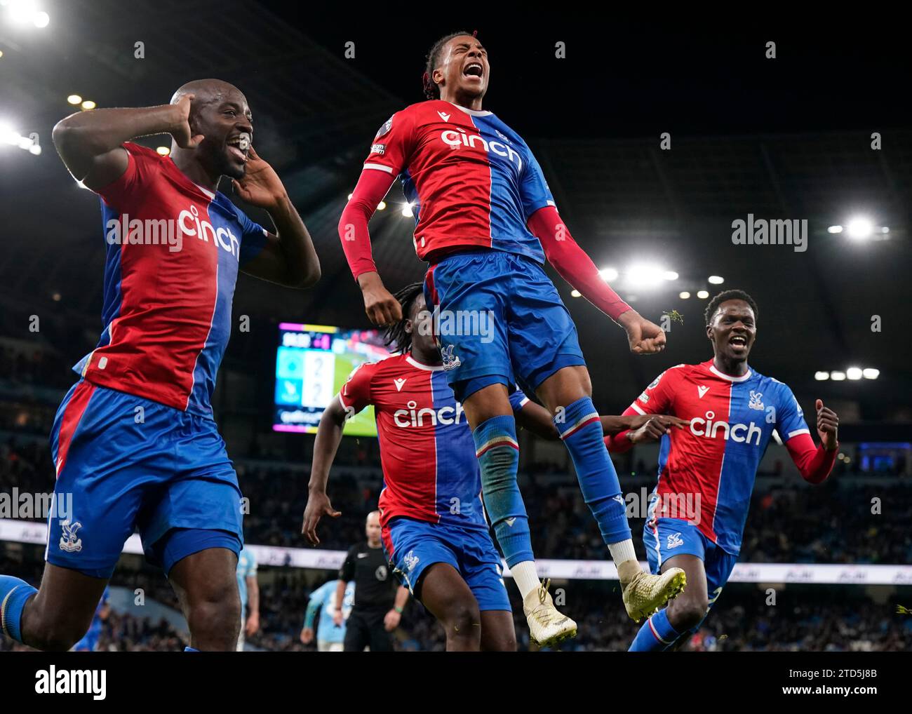 Manchester, UK. 16th Dec, 2023. Michael Olise of Crystal Palace ...