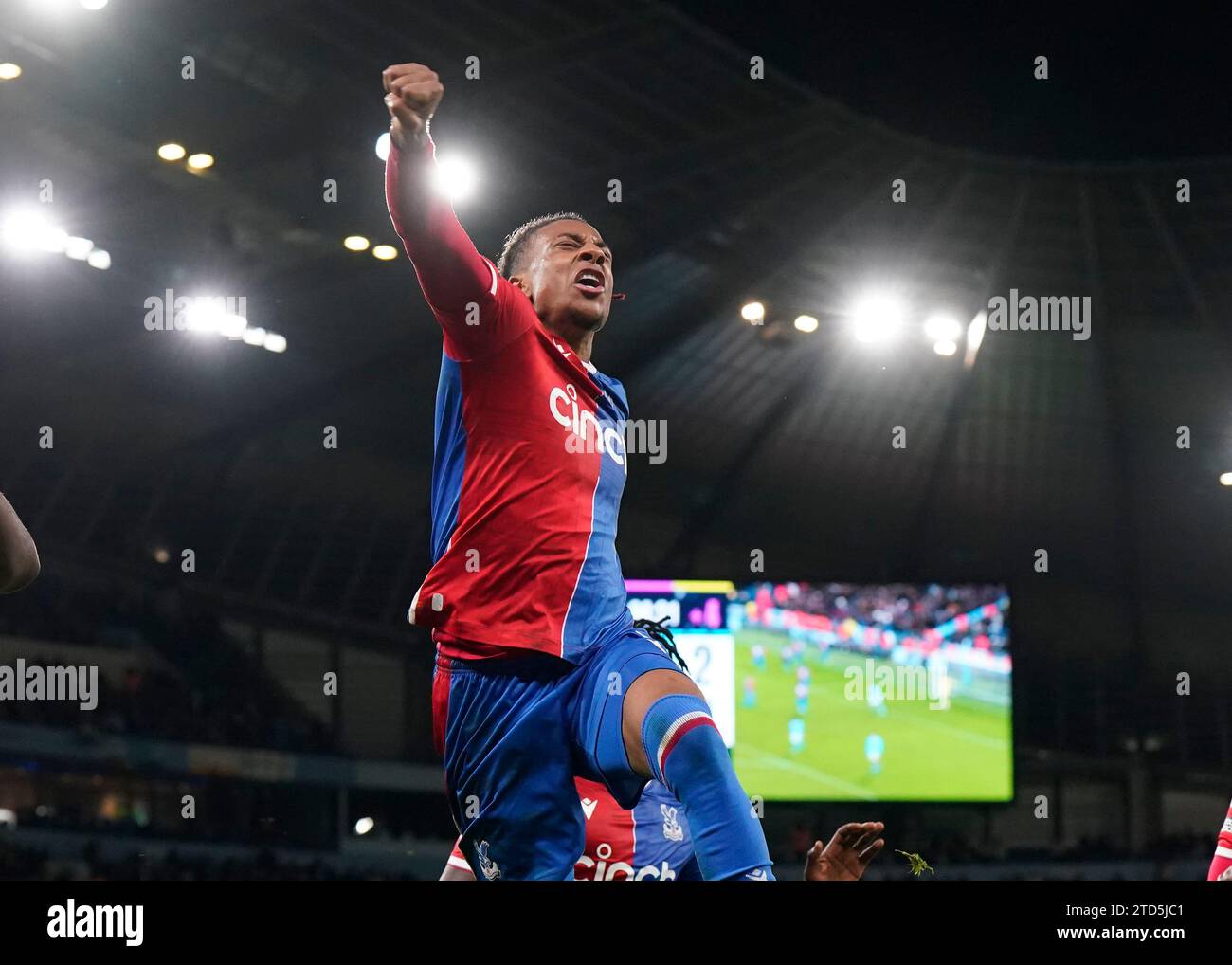 Manchester, UK. 16th Dec, 2023. Michael Olise of Crystal Palace ...