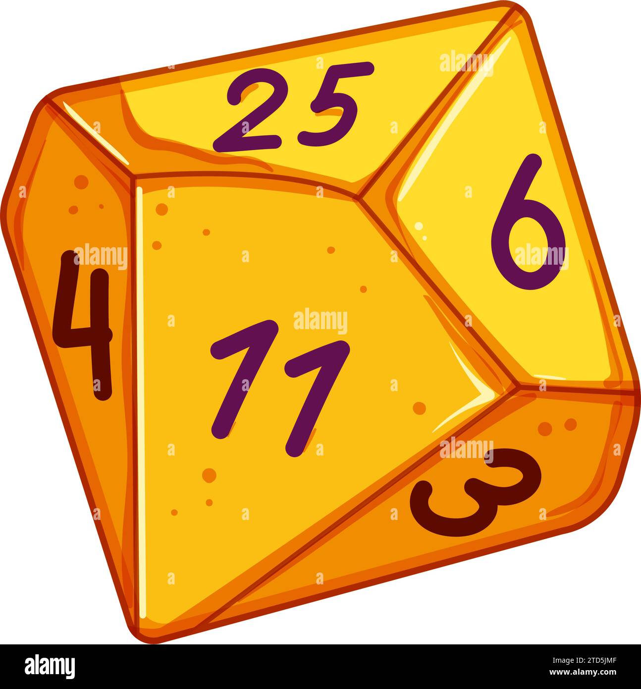 backgammon dice cartoon vector illustration Stock Vector Image & Art ...