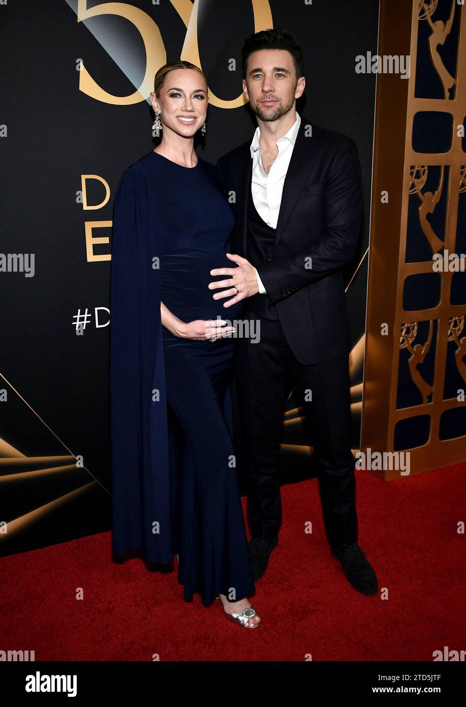 Los Angeles, USA. 15 December, 2023. Billy Flynn and wife Gina ...