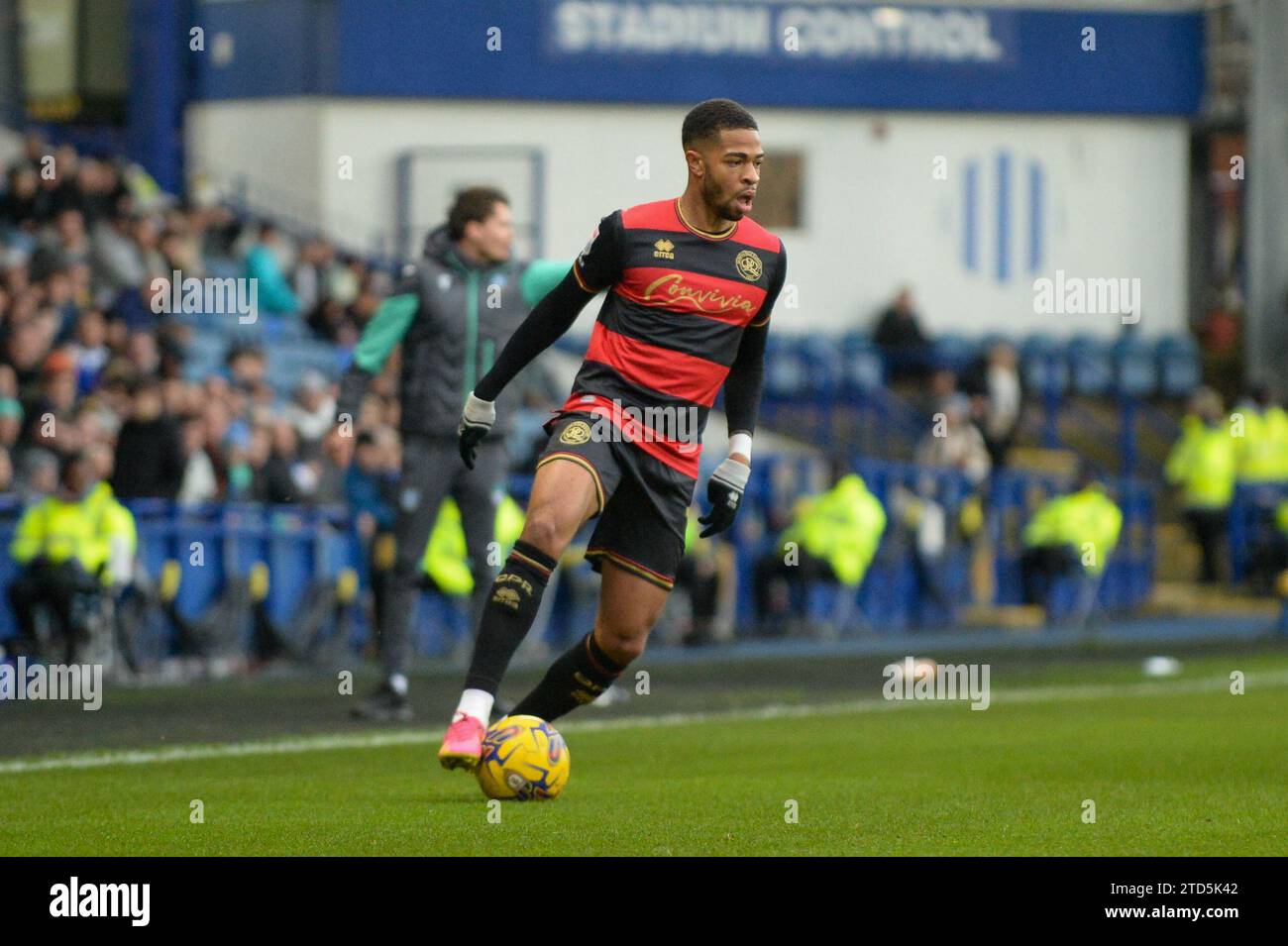 Elijah Dixon-Bonner #19 of Queens Park Rangers during the Sky Bet ...