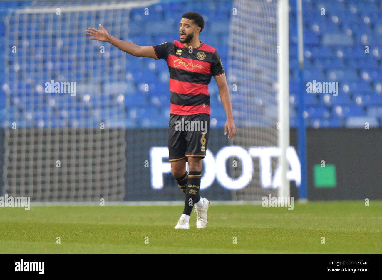 Jake Clarke-Salter #6 of Queens Park Rangers during the Sky Bet ...