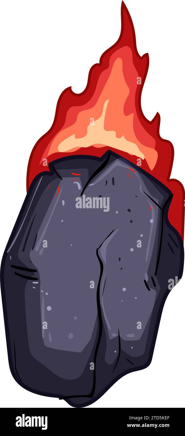 space falling meteor cartoon vector illustration Stock Vector Image ...