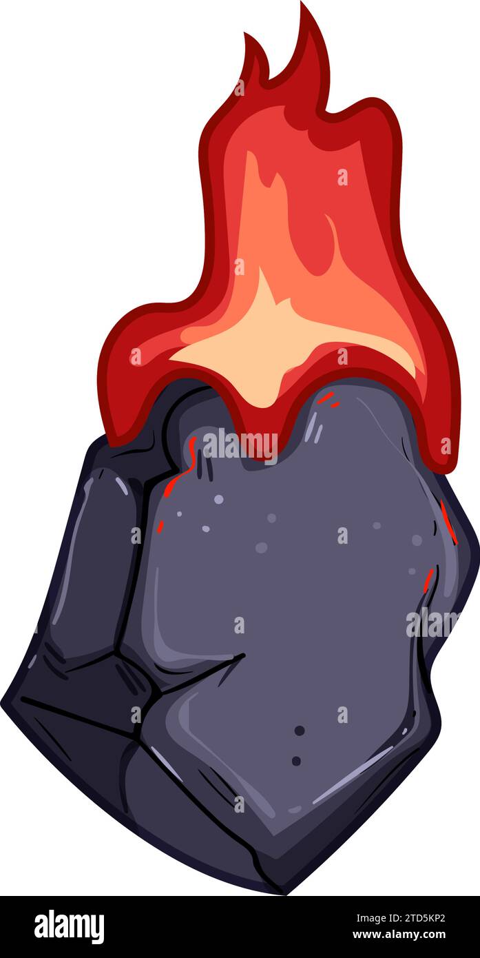 astronomy falling meteor cartoon vector illustration Stock Vector Image ...