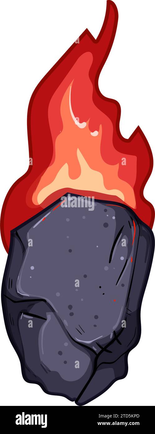 universe falling meteor cartoon vector illustration Stock Vector Image ...