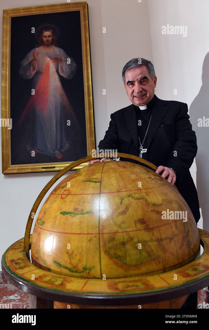 File photo dated November 2018 shows Italian Cardinal Giovanni Angelo ...