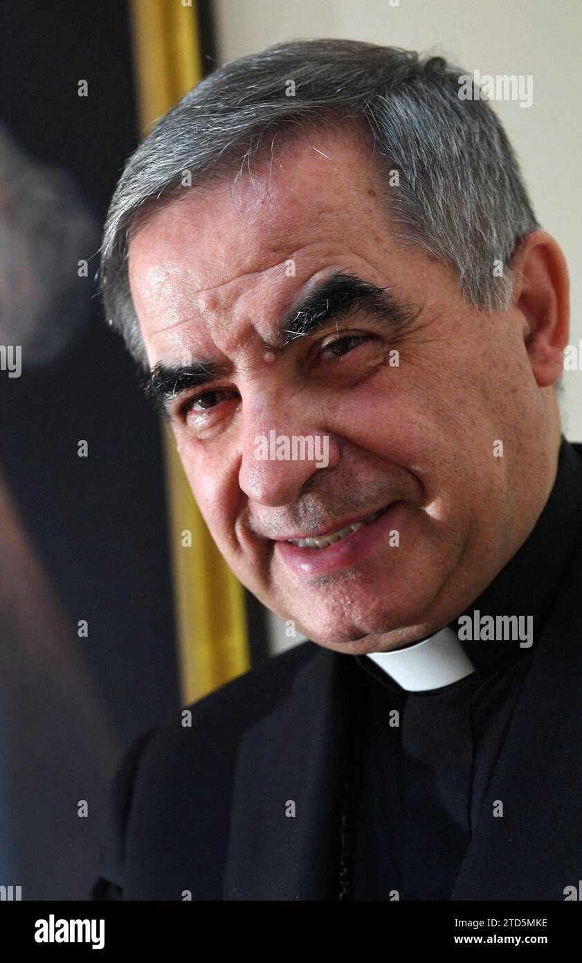 File photo dated November 2018 shows Italian Cardinal Giovanni Angelo ...