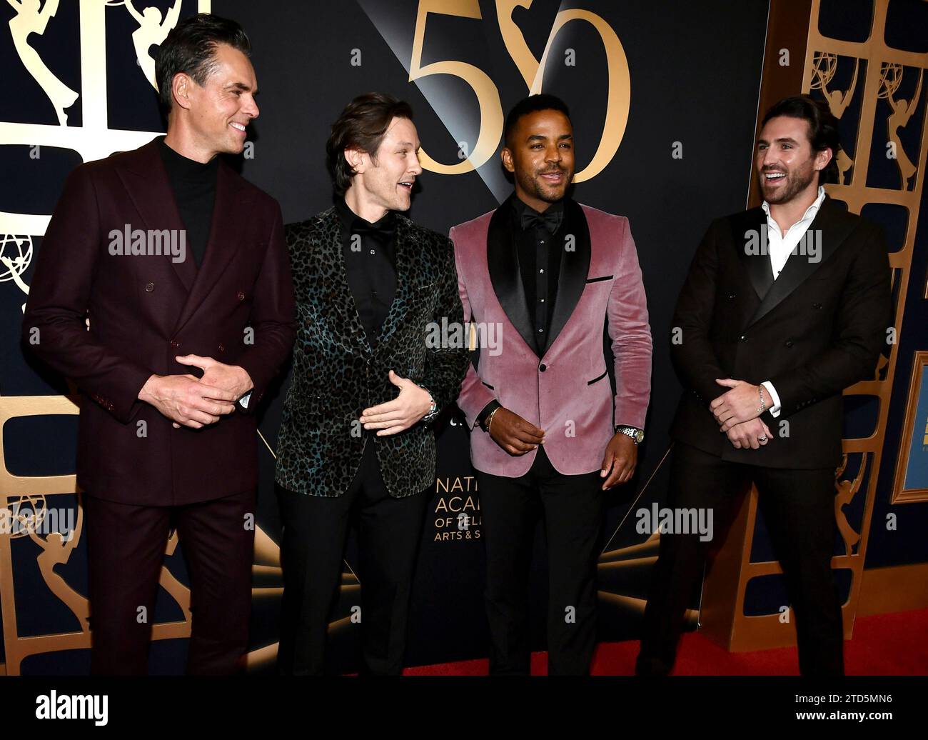 Los Angeles, USA. 15 December, 2023. Jason Thompson, Michael Graziadei ...