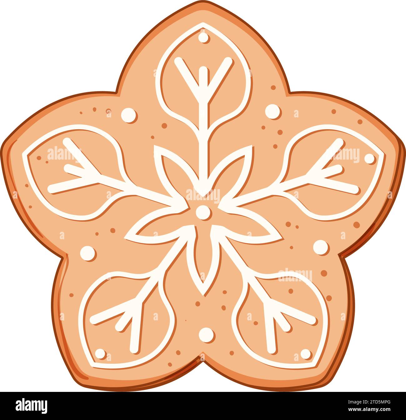 ginger gingerbread cartoon vector illustration Stock Vector Image & Art ...