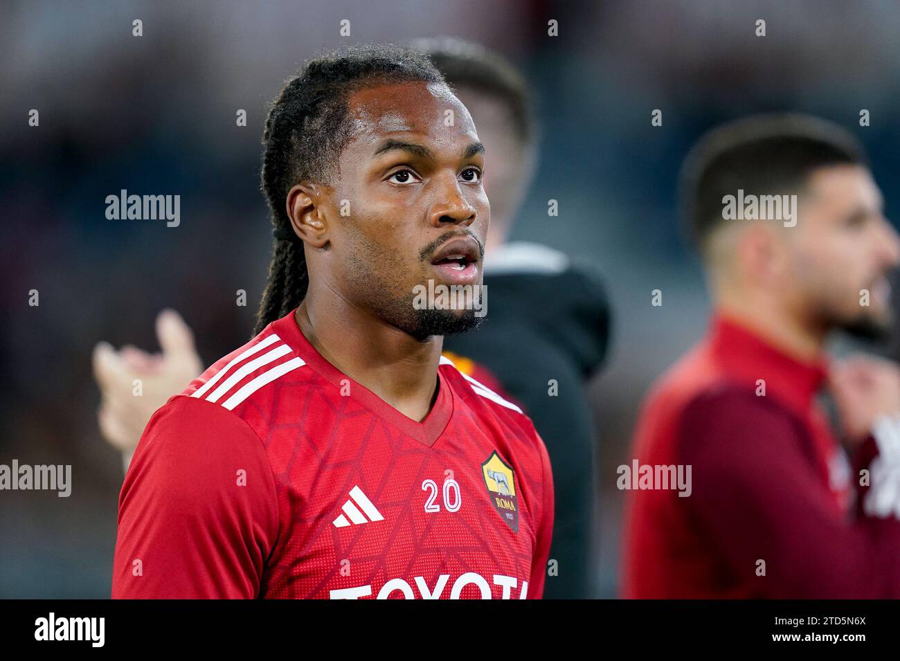 Renato Sanches of AS Roma looks on during the UEFA Europa League Group G match between AS Roma ...